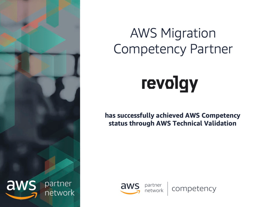 Revolgy achieves AWS Migration Competency Status Revolgy achieves AWS Migration Competency Status